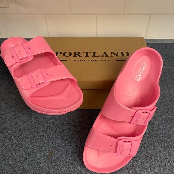 Portland Boot Company | Shoes | Womens Rose Eva Footbed Sandal Rose Sz ...